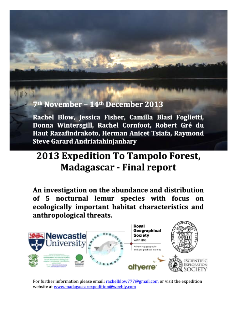 Our Explorer Award Winners | Scientific Exploration Society