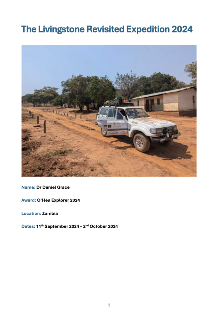 Our Explorer Award Winners | Scientific Exploration Society